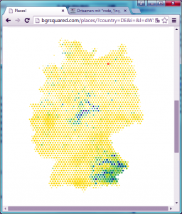 Places! Geospatial patterns | #geoObserver