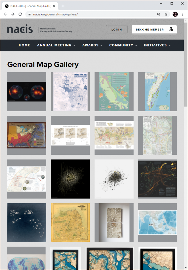 Sehenswert: NACIS General Map Gallery | #geoObserver
