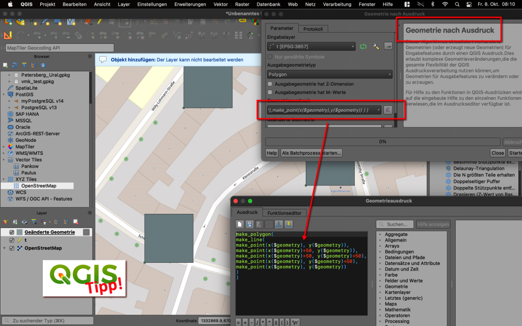 QGIS-Tipp: Geometrie nach Ausdruck | #geoObserver