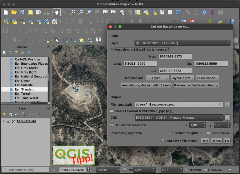 QGIS-Tipp: Raster Cutter Plugin | #geoObserver