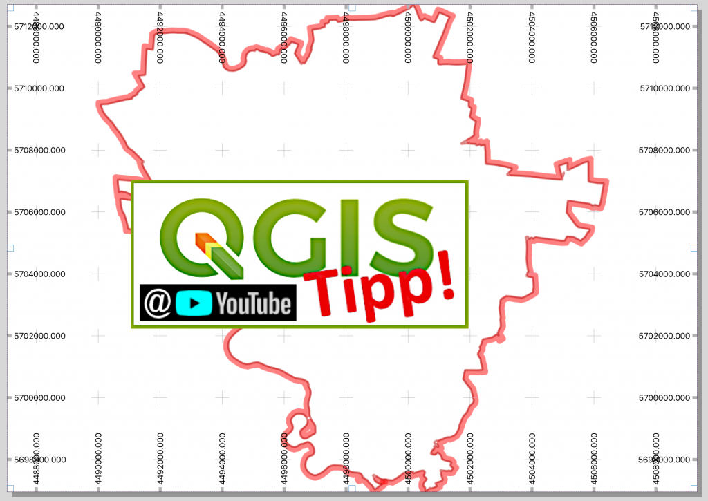 QGIS-Tipp: Koordinatengitter auf der Karte | #geoObserver