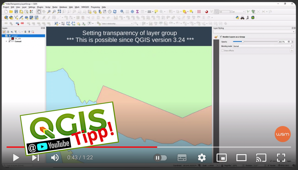 QGIS-Tipp: Tranzparenz in Layergruppen | #geoObserver