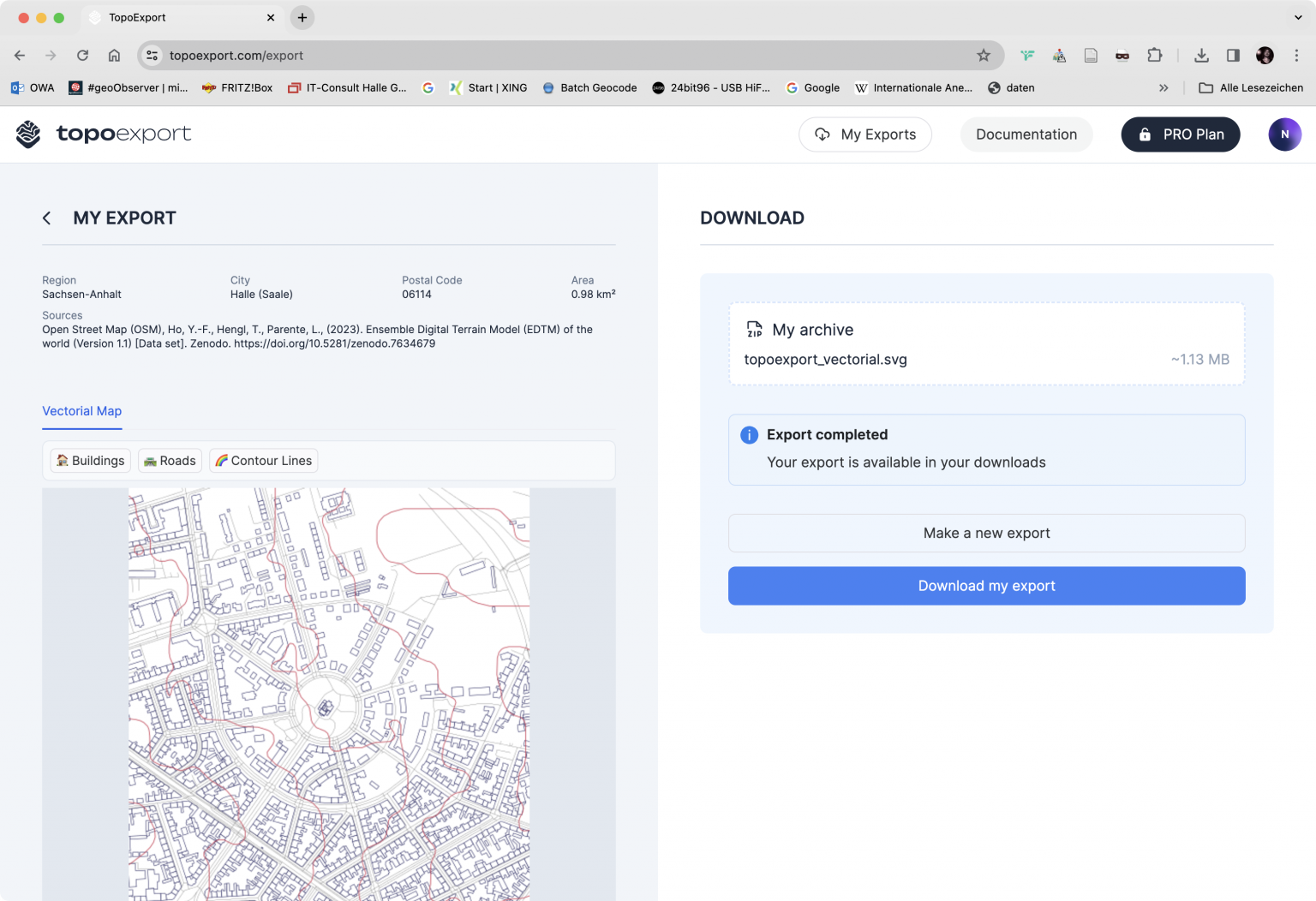 topoexport: Geodaten ohne GIS? | #geoObserver