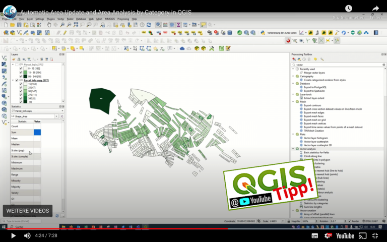 QGIS-Tipp: Automatisches Spalten-Update | #geoObserver