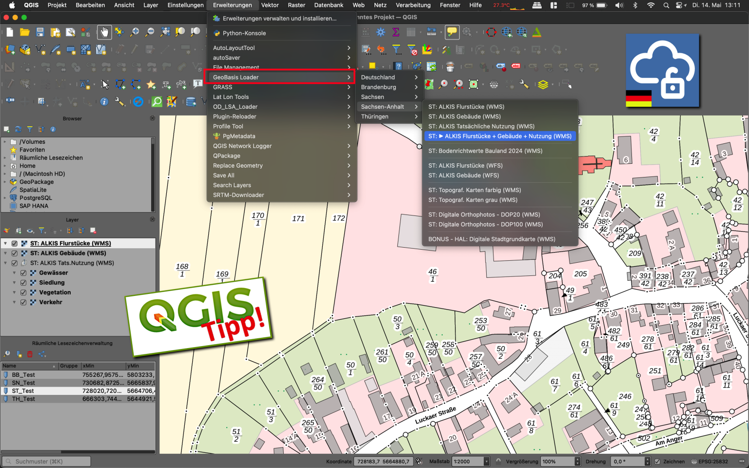 QGIS-Plugin: “GeoBasis_Loader” (GBL) | #geoObserver