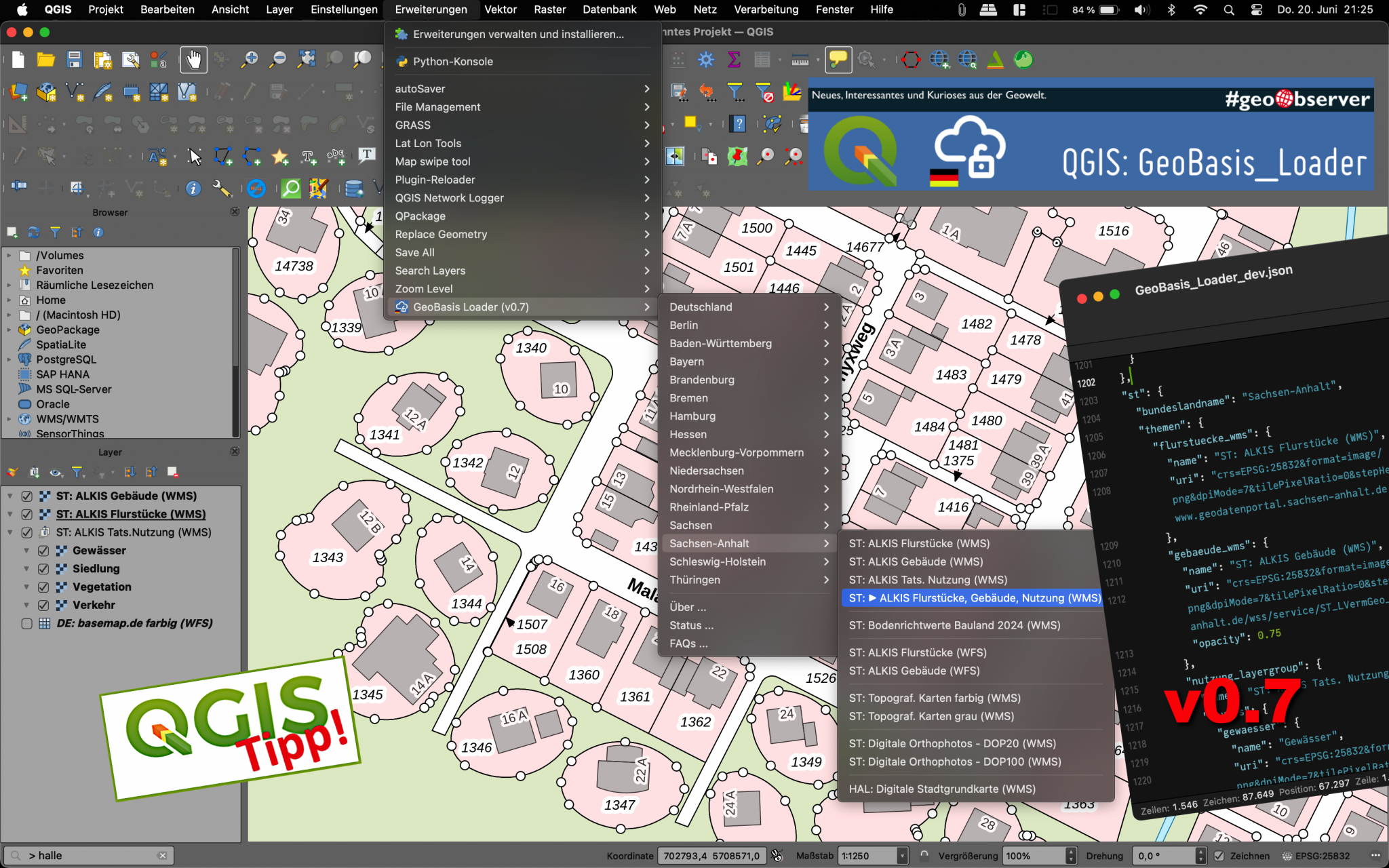 QGIS-Plugin: “GeoBasis_Loader” (GBL) | #geoObserver