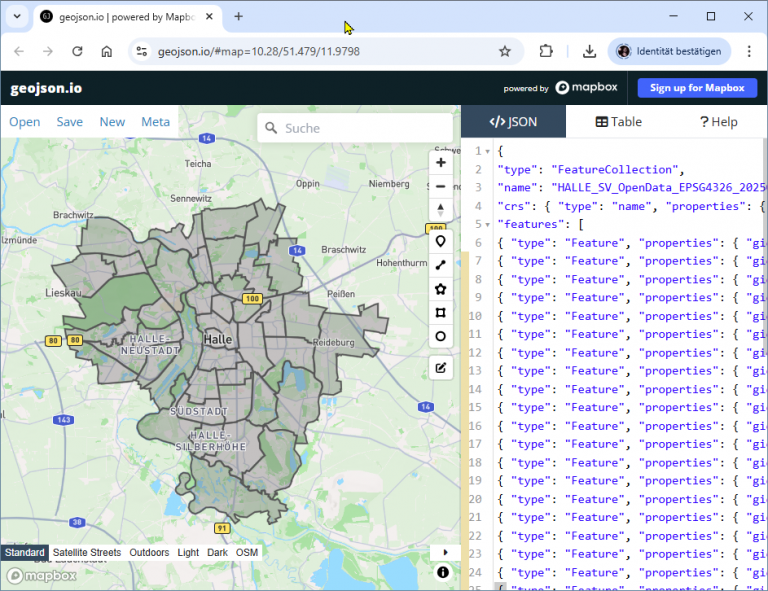 GEOJSON-Files prüfen mit geojson.io | #geoObserver