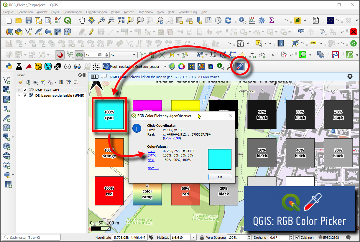 Neues QGIS-Plugin: “RGB Color Picker” | #geoObserver