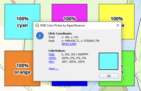 QGIS-Plugin: „RGB Color Picker“ | #geoObserver